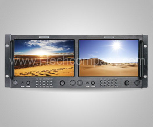 9"x2 3G SDI & HDMI LCD monitor 1280x800, 700:1, Each Screen has: 1x 3G ...
