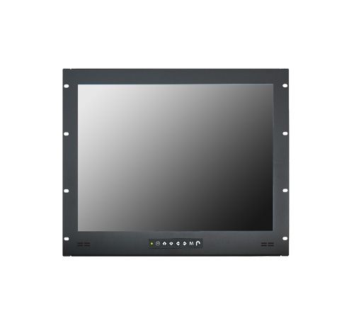 9U 20" TFT LCD Rackmount Monitor Flat Panel, Resolution 1600x1200, HDMI ...