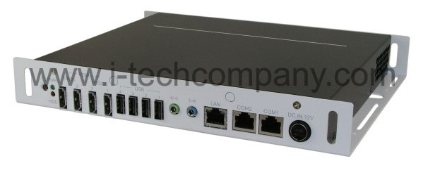 AMD 780E w/ ATi E4690 Based Book Size dual graphics card Signage Player ...