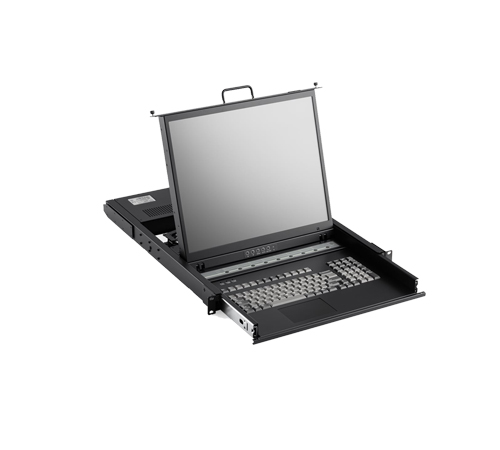 Blackhawk Series 1U Rackmount 19" TFT LCD Monitor & touch-pad mouse ...