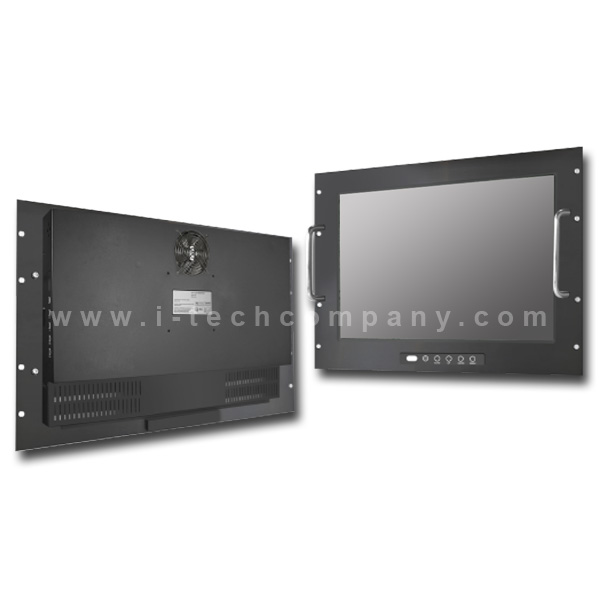 IP66 Military Grade Rugged Rack Mount, 24.1" wide LCD monitor ...
