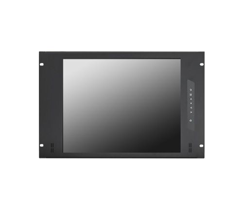 8U 19" TFT LCD Rackmount Monitor Flat Panel (VGA + HDMI "no speaker ...
