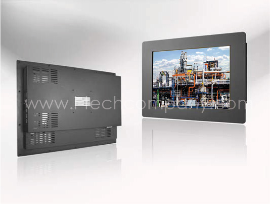 Panel Mount, Wide 15.4" LCD monitor, 1440 x 900, 450 nits w/ Resistive ...