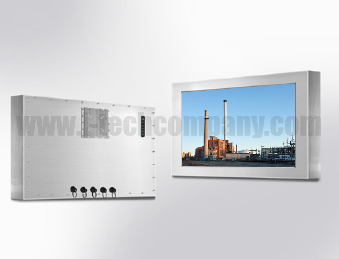 Rugged Completely Sealed Full IP66 Stainless Steel Chassis 55" Wide LCD ...