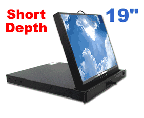 Short Depth Rack Monitor Drawer