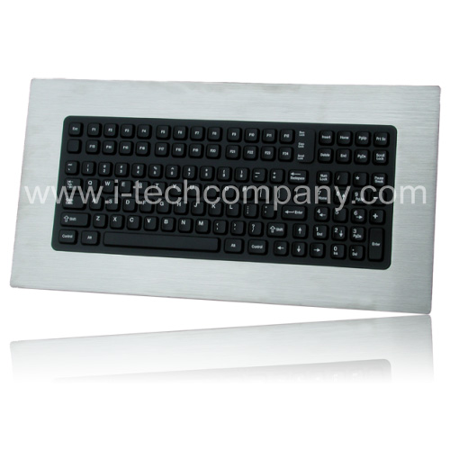 Stainless Steel Panel Mount Keyboard (Model: PM-1000)