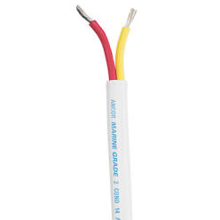 Ancor Marine Grade Tinned Copper Duplex Safety Cable 16/2 White 250 ...