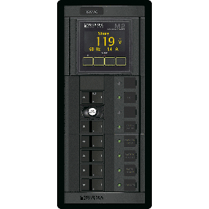 Blue Sea 1504 - 360 Panel - ELCI + 5 Position 120V AC Flat Rocker with ...