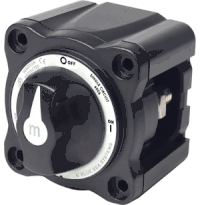Battery switches for boat from WMJ Marine
