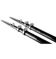 Outriggers for fishing from WMJ Marine