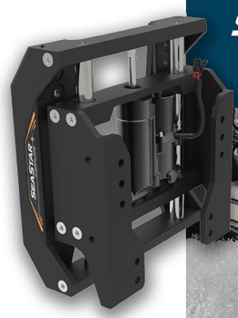 Seastar JP5040R Standard Hydraulic Jackplate, 4" Setback