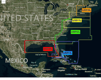 Marine chart for chartplotters from WMJ marine