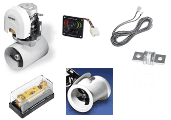 Lewmar 140TT 2.7 HP 2.0KW 81 Lb Stern Thruster with Stern Kit, Joystick ...