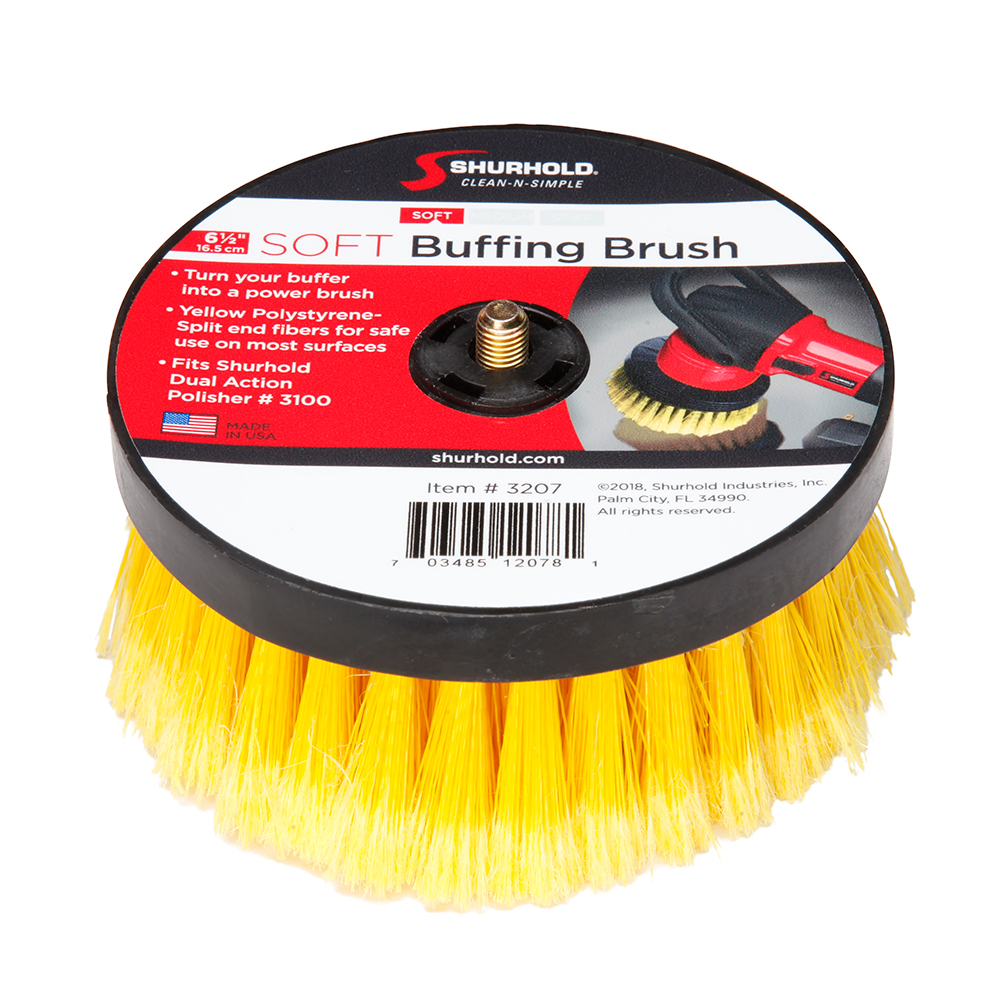 Shurhold 6-½" Soft Brush for Dual Action Polisher