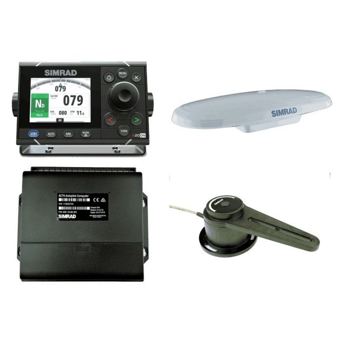 Simrad A2004 Autopilot System Kit with HS75 Compass, 000-13901-001