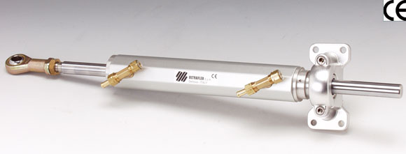 Uflex Aluminum Inboard Steering Cylinder, 1.5" Bore x 9" Stroke, 13.12 ...