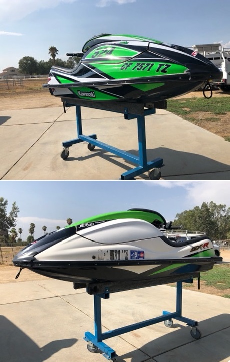 Kawasaki 800 SXR Jet Ski Complete Graphics Kit