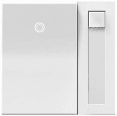 Legrand Adorne Paddle Dimmer, 450W, CFL/LED White ADPD453LW2