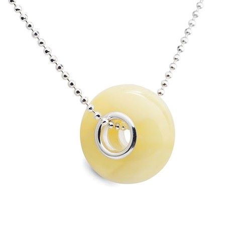 Beautifully Made Amber Charm Bead [Amber Artisans Boutique].