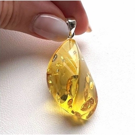 Baltic Amber Pendants. Authentic Amber Pendants.