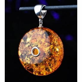 Baltic Amber Pendants. Authentic Amber Pendants.