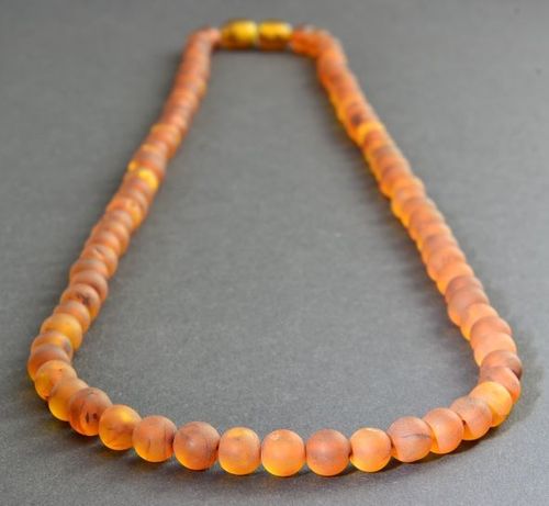 Raw Baltic Amber Healing Necklaces. Amber Necklaces for Adults.