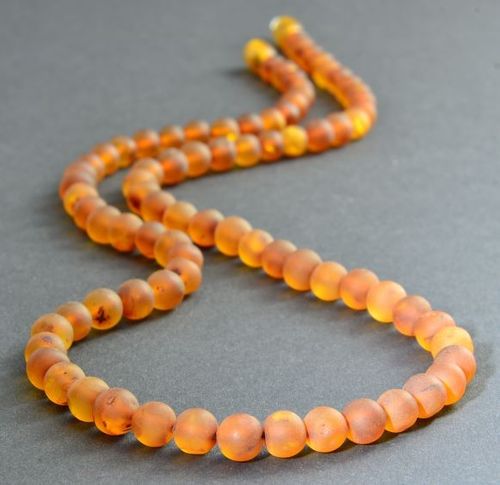 Raw Baltic Amber Healing Necklaces. Amber Necklaces for Adults.