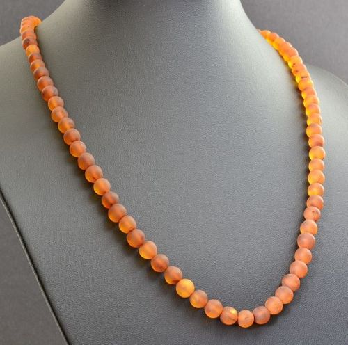 Raw Baltic Amber Healing Necklaces. Amber Necklaces for Adults.