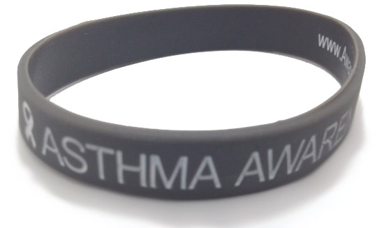 Asthma awareness bracelet store