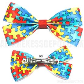 Autism Hair Bow Clip|AwarenessDepot.com