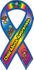 Child Abuse Ribbon Magnet Small 2"x4" | AwarenessDepot.com
