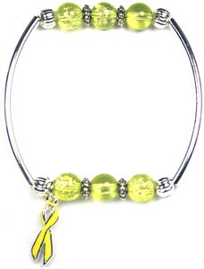 Cure Childhood Cancer Together Bracelets|AwarenessDepot.com