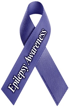 Epilepsy Awareness Ribbon Magnet|AwarenessDepot.com