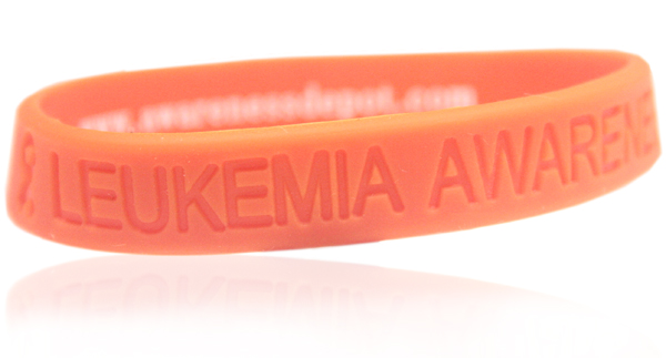 Leukemia Awareness Silicone Bracelet|AwarenessDepot.com
