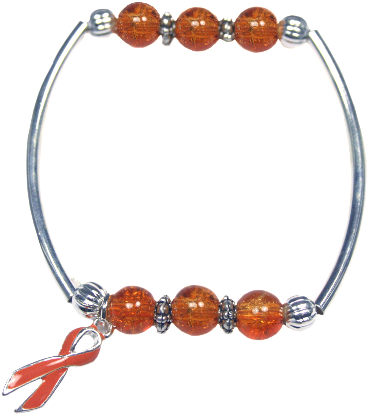 Leukemia Together Bracelet - Orange|AwarenessDepot.com