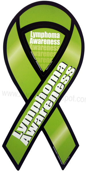 Lymphoma Awareness Ribbon Color