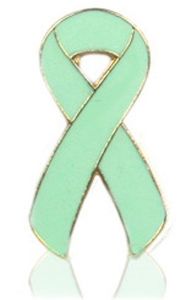 Teal Awareness Ribbon Pin|AwarenessDepot.com