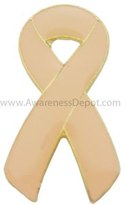 Uterine Cancer Ribbon Pin|AwarenessDepot.com