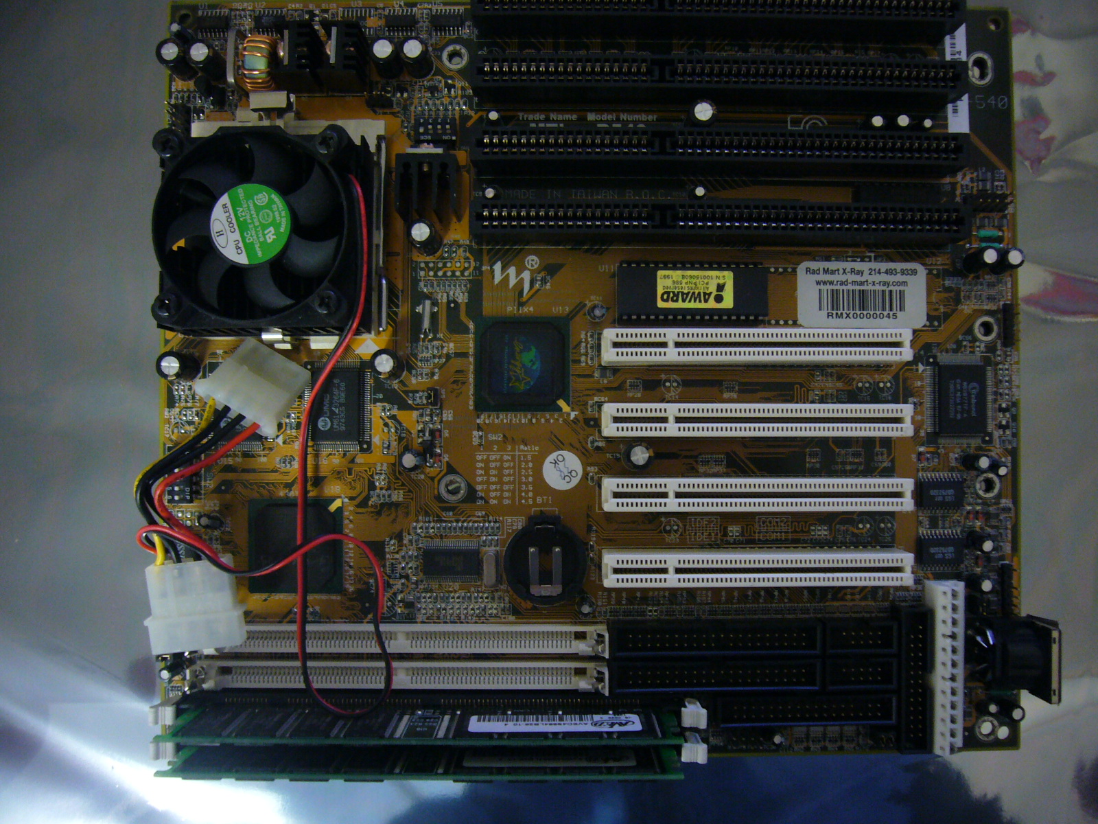 OEC-9800 ACTIVE BACKPLANE HOST CPU 00-882220-01