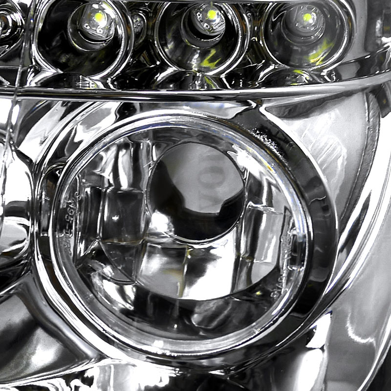 HID Xenon + 00-03 BMW X5 E53 Angel Eye Halo LED Projector Headlights ...