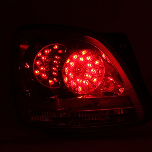 01-05 Lexus GS300 GS400 Euro Style LED Tail Lights - Red / Clear