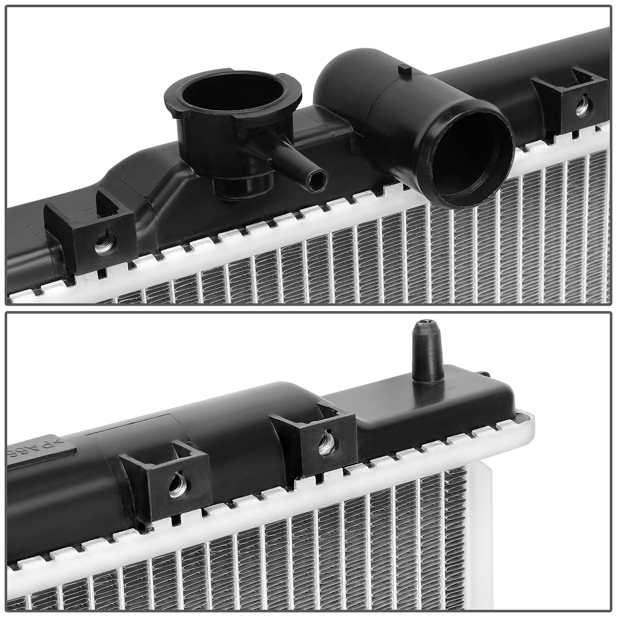 02-07 Mitsubishi Lancer 2.0L/2.4L AT/MT OE Style Aluminum Radiator DPI ...