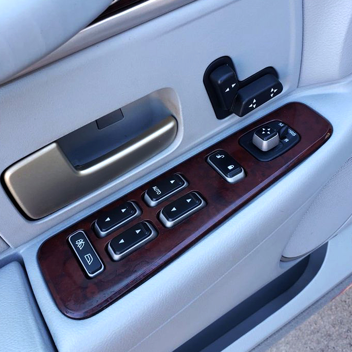 DNA® 03-08 Lincoln Town Car Black Factory Style Driver Side Master ...