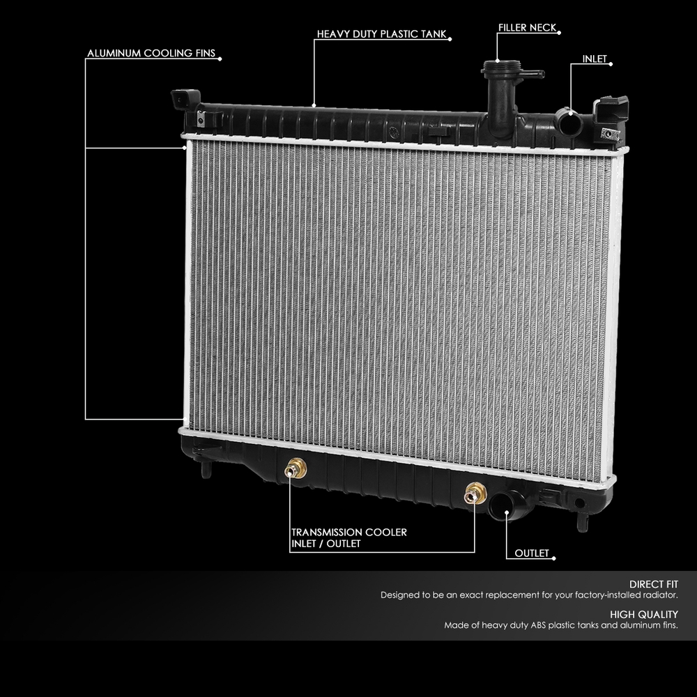 03-09 Chevy Trailblazer Envoy 5.3L V8 AT OE Style Aluminum Core ...