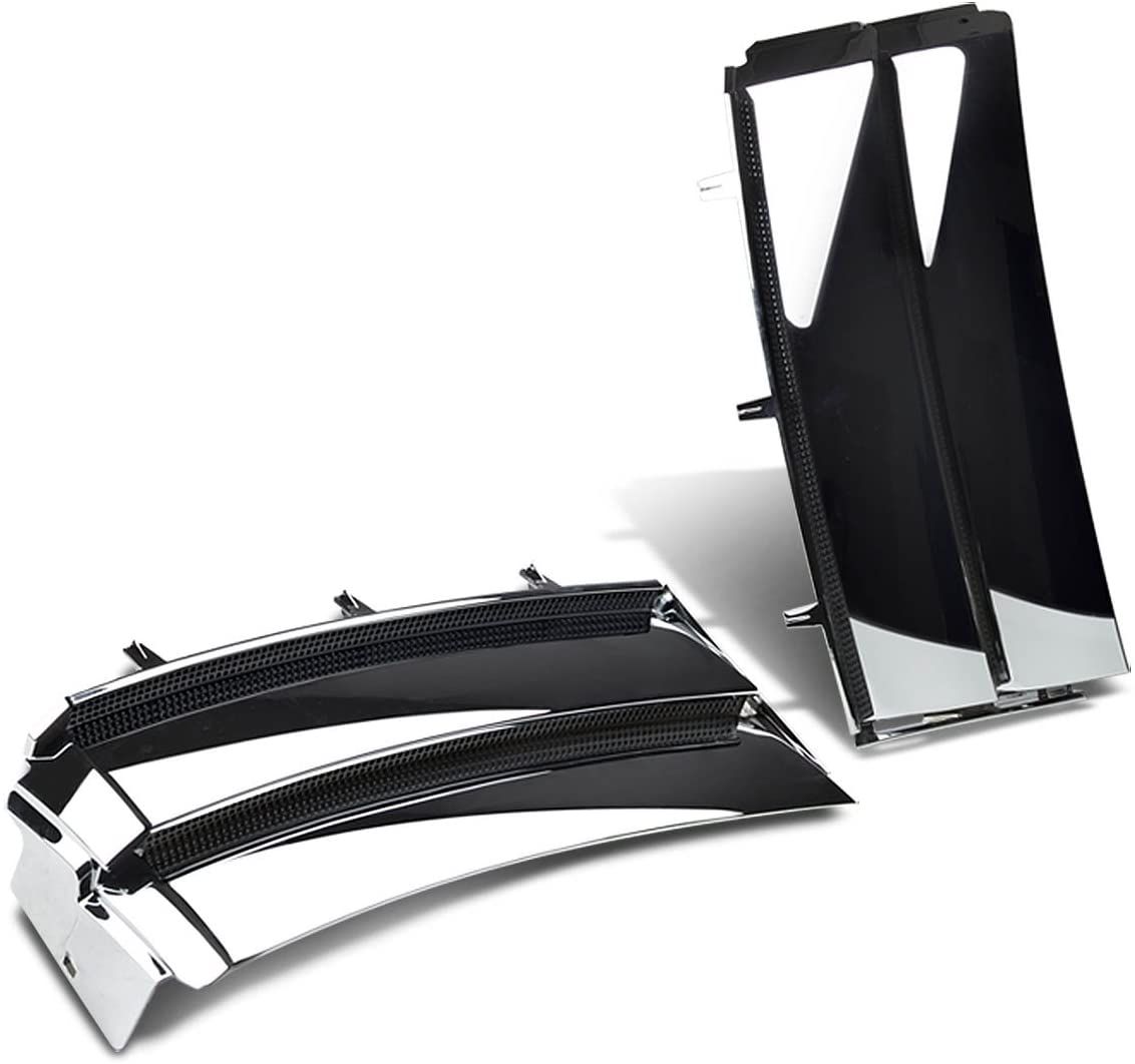 03-12 Range Rover Bolt-On Front Side Fender Mesh Vent Abs Grille/Frame ...