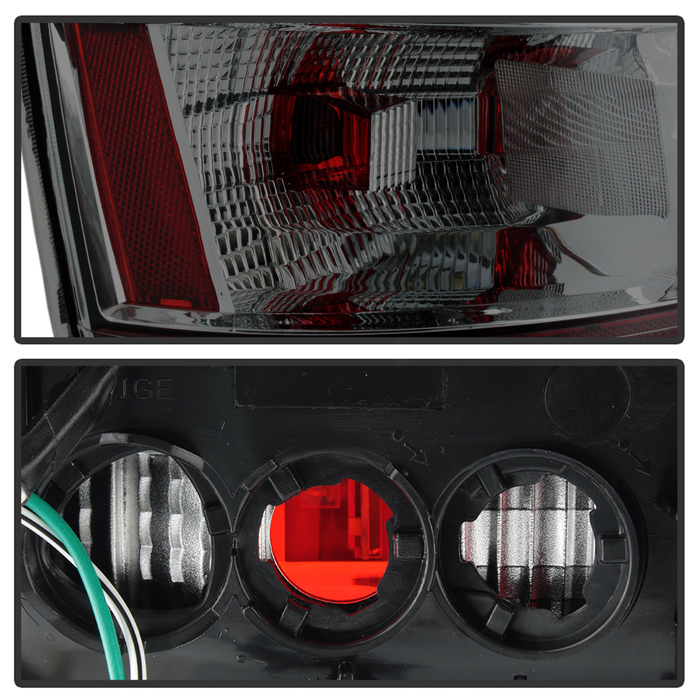 04-05 Toyota Prius OEM Style Tail Lights -Red Smoked