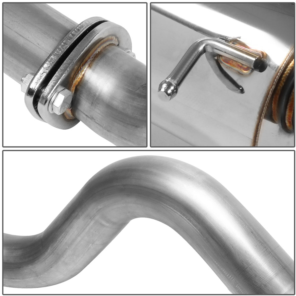 05-07 Chevy Cobalt 2.2L Stainless Steel Catback Exhaust System - Burnt Tip