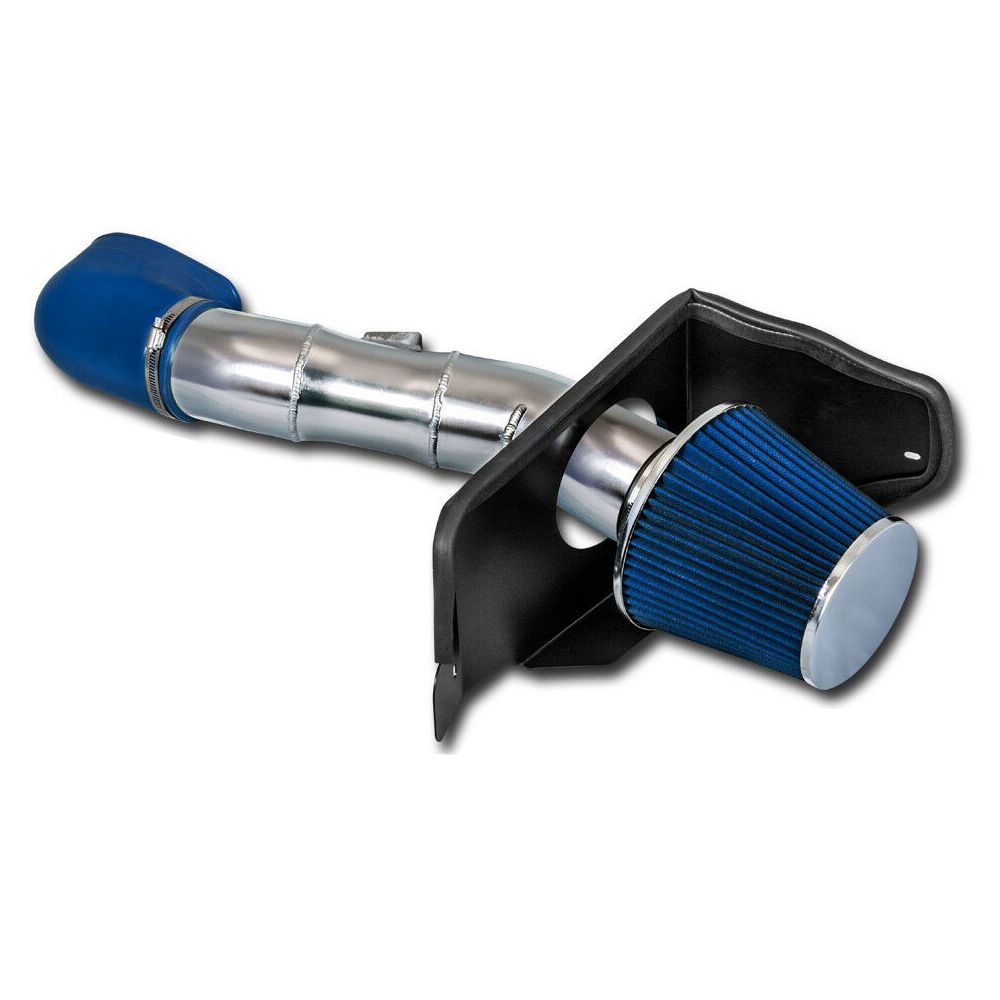 05-09 Ford Mustang GT Model 4.6L V8 Heat Shield Cold Air Intake - Blue