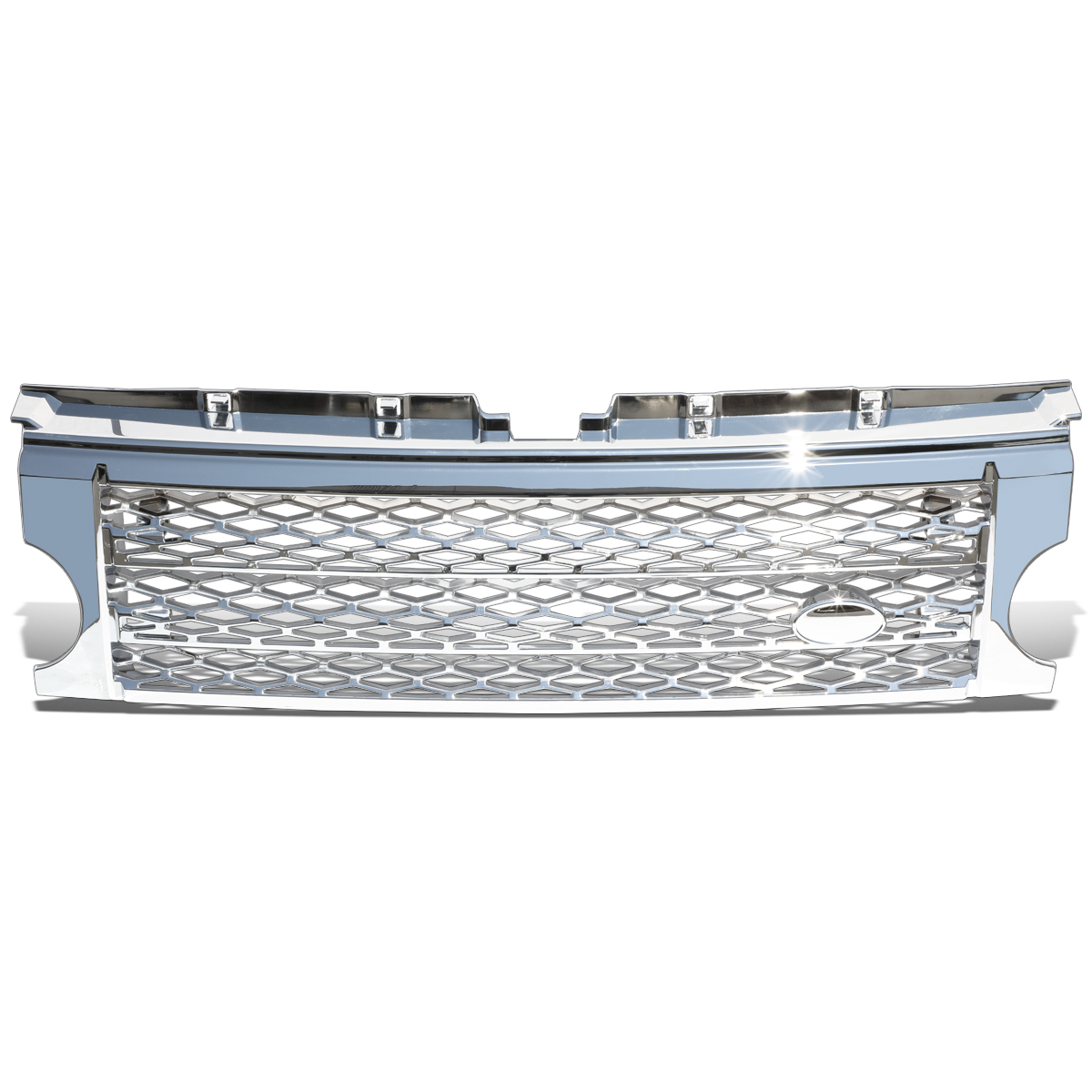 2005-2009 Land Rover LR3 Diamond Mesh ABS Front Upper Grill - Chrome