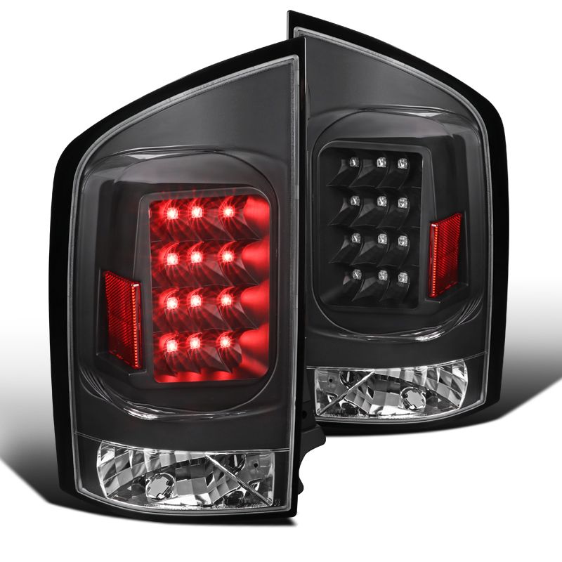 05-15 Nissan Armada LED Replacement Tail Lights - Stealth Black